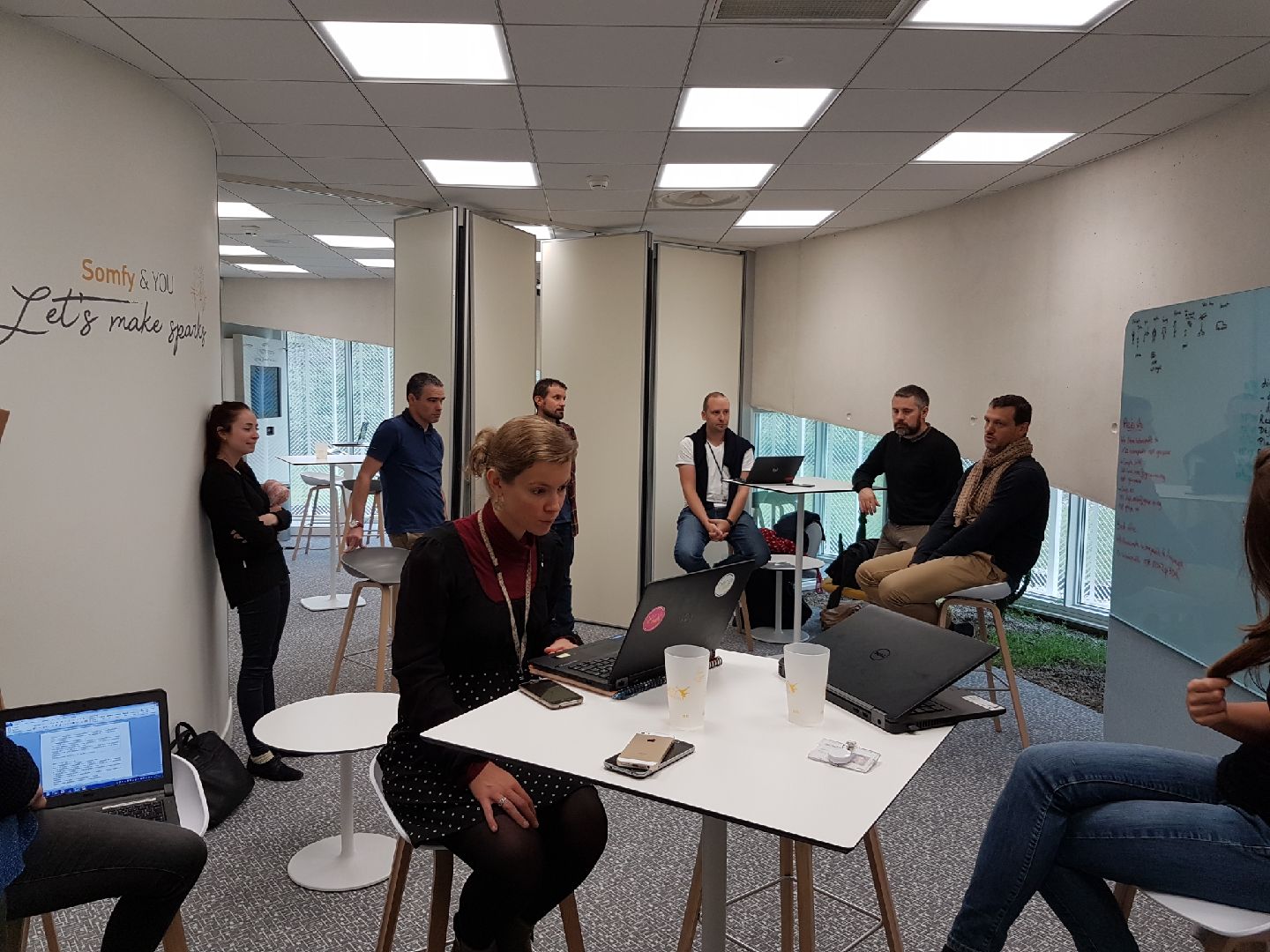 Atelier solidaire avec l'équipe digitale et la structure "les Bons Profils"